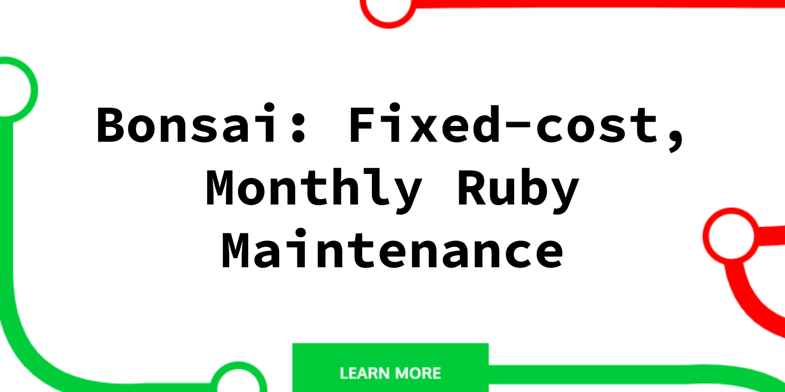 Monthly Ruby Maintenance